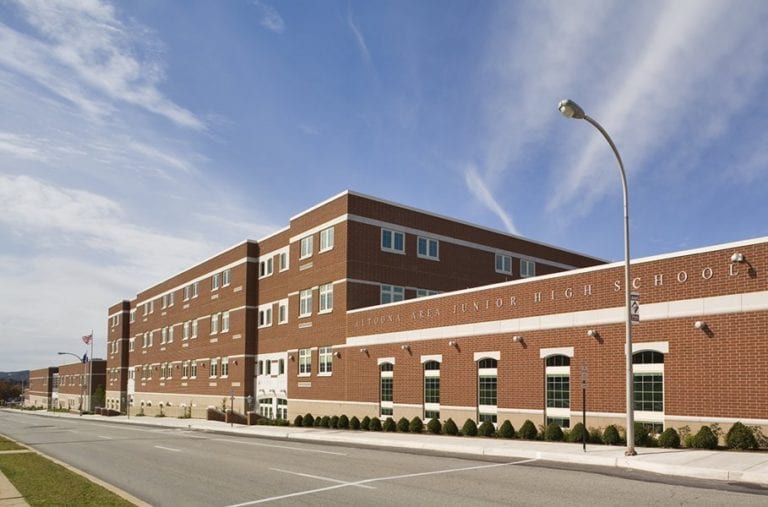 Altoona Area Junior High School Building contracted and designed by ...